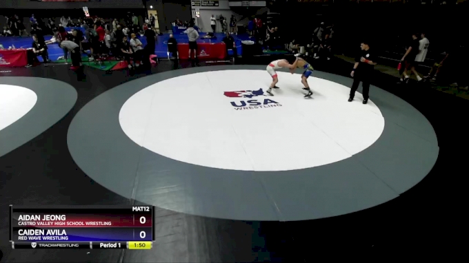 120 lbs Cons. Round 5 - Aidan Jeong, Castro Valley High School ...