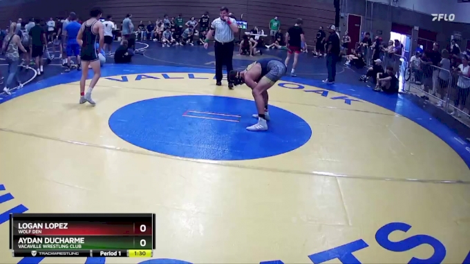 155 lbs Cons. Round 1 - Aydan Ducharme, Vacaville Wrestling Club vs ...