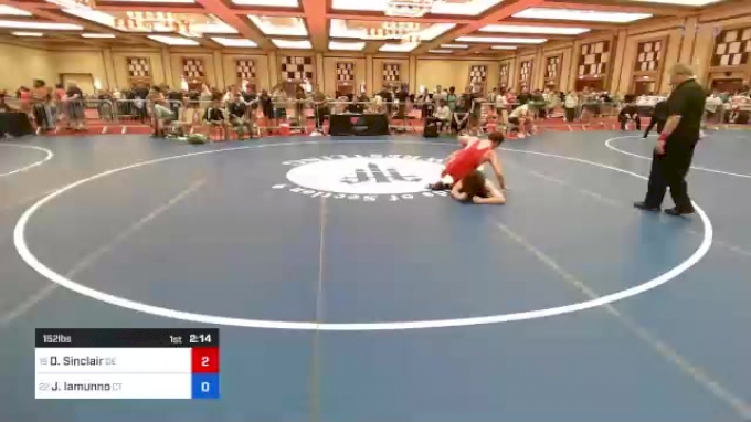 152 lbs Consi Of 8 #1 - Daniel Sinclair, De vs Joey Iamunno, Ct