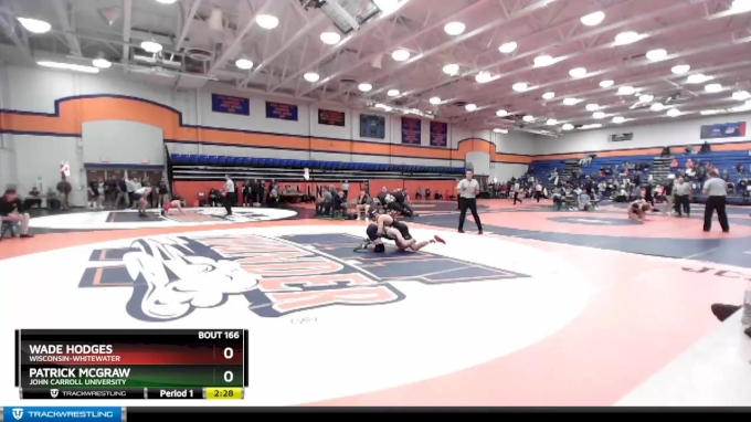 157 lbs Champ. Round 2 - Patrick McGraw, John Carroll University vs ...
