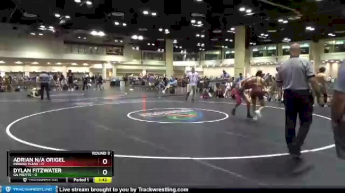 106 lbs Round 3 (10 Team) - Adrian N/A Origel, Indiana Flash vs Dylan ...