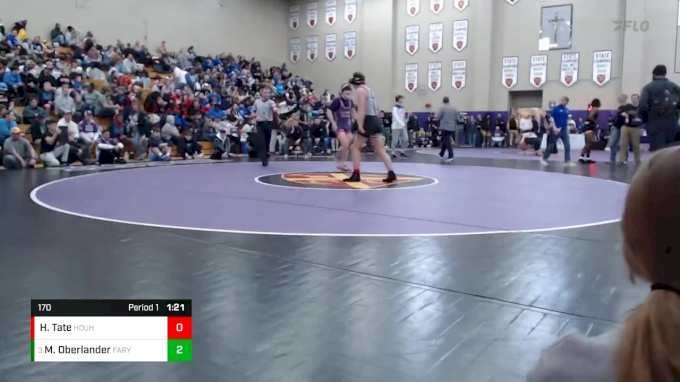 170 lbs Quarterfinal - Matt Oberlander, Father Ryan vs Henry Tate, Houston