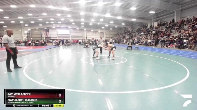 4-150 lbs Cons. Round 2 - Nathaniel Gamble, John Champe High School vs ...