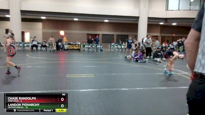 90 lbs Semis & 1st Wrestleback (8 Team) - Chase Randolph, Ohio Gold vs ...