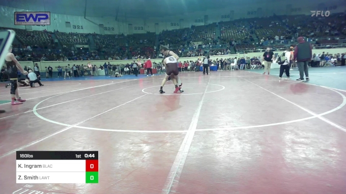 160 lbs Consi Of 32 #2 - Kelby Ingram, Blackwell vs Zayden Smith ...
