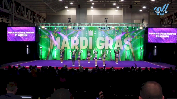 Pinnacle Cheer Memphis [2024 L6 Limited Coed - XSmall] 2024 Mardi Gras ...