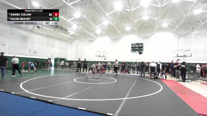 113 lbs Champ. Round 2 - Talon Mulvey, Brea Olinda vs Daniel Cullen ...