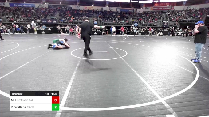 125 lbs Consi Of 8 #1 - Matthew Huffman, Grab And Twist vs Cale Wallace ...