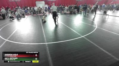71 lbs 1st Place Match - Andrew Hole, RT Elite Wrestling vs Nico ...