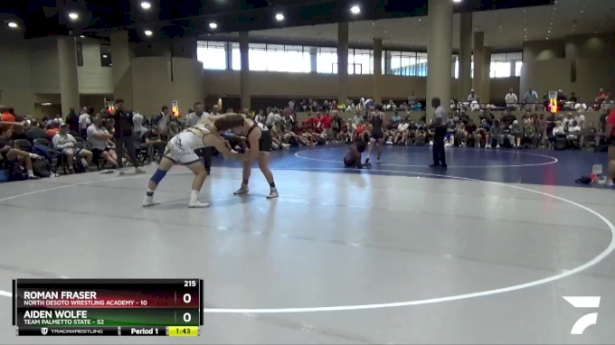 215 lbs Round 1 (32 Team) - Aiden Wolfe, Team Palmetto State vs Roman ...
