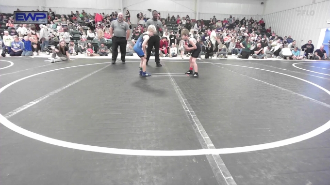 52 lbs Rr Rnd 3 - Connor Kincaid, Runestone vs Derrick Mowdy, Checotah ...