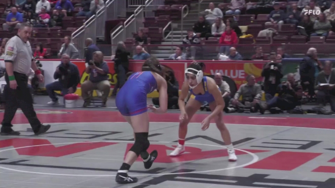 100 lbs Final - Valarie Solorio, Canon-McMillan-G vs Grace Nesbitt ...