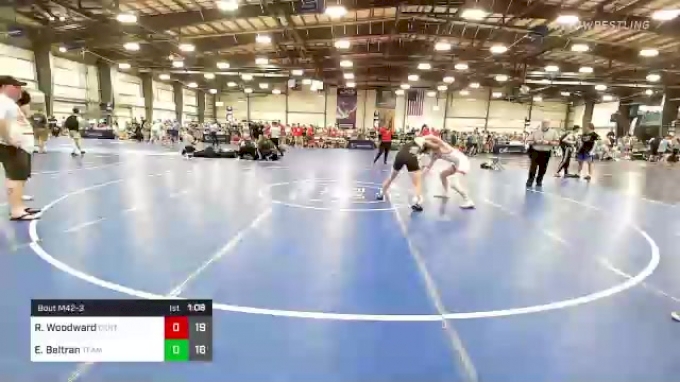 152 lbs Rr Rnd 3 - Rylan Woodward, Central Maryland Wrestling vs Elijah ...