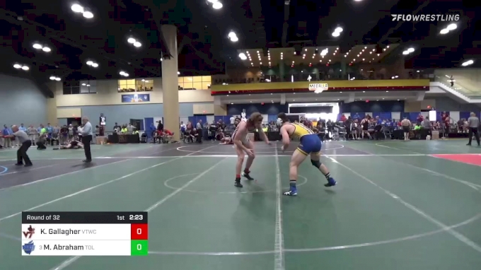 197 lbs Round Of 32 - Kyle Gallagher, Virginia Tech WC vs Matthew ...