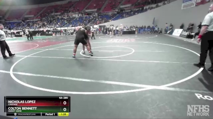 4A-285 lbs 3rd Place Match - Nicholas Lopez, Cascade vs Colton Bennett ...