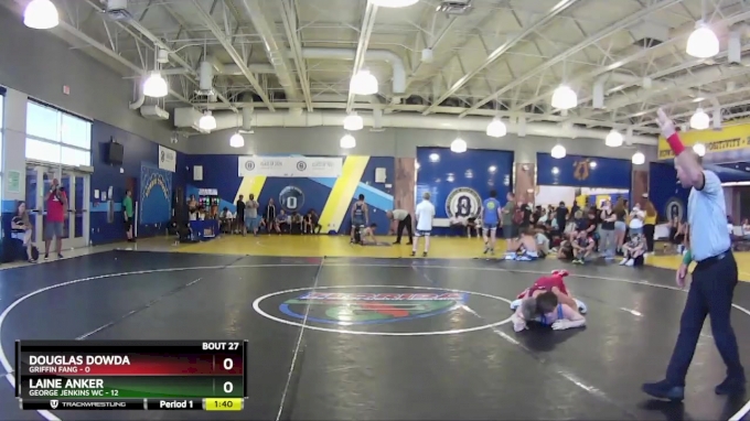 132 lbs Round 7 (8 Team) - Laine Anker, George Jenkins WC vs Douglas ...