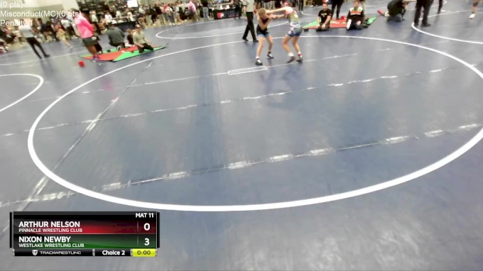 95 lbs Cons. Semi - Addison Neal, The Best Wrestler vs Hadley Vold ...
