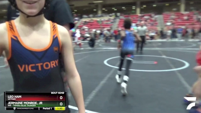 80 lbs Cons. Round 2 - Jermaine Monroe, Jr, WR - Topeka Blue Thunder vs ...