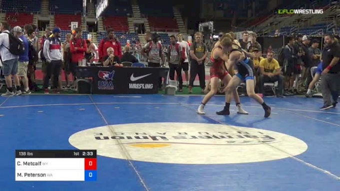138 lbs Round Of 64 - Cameron Metcalf, Wyoming vs Marcus Peterson ...