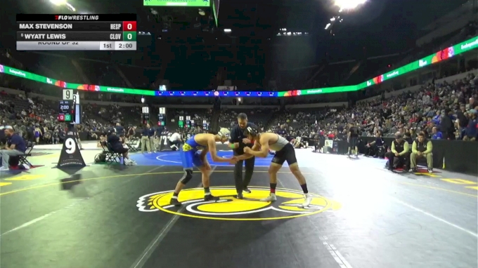 165 lbs Round Of 32 - Max Stevenson, Hesperia (SS) vs Wyatt Lewis ...