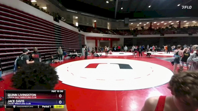 138 lbs Champ. Round 2 - Quinn Livingston, Cascia Hall Wrestling Club ...