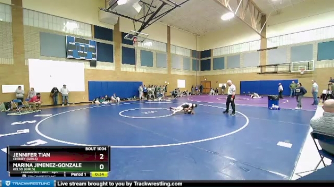 110lbs Cons. Round 3 - Jennifer Tian, Cheney (Girls) vs Marina Jimenez ...