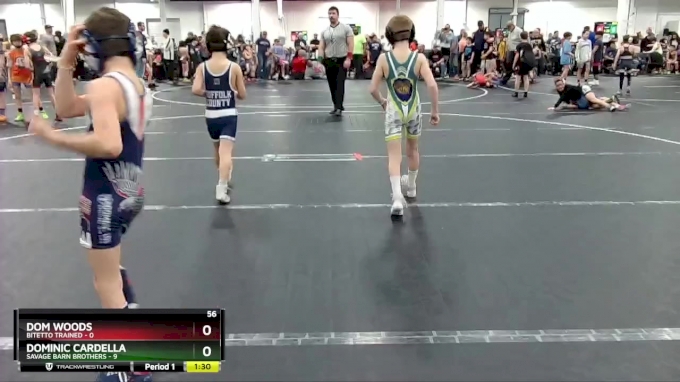 56 lbs Round 5 (8 Team) - Dominic Cardella, Savage Barn Brothers vs Dom ...