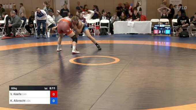 68 kg Consolation - Vanessa Cheryl Elizabeth Keefe, CAN vs Kaylynn ...