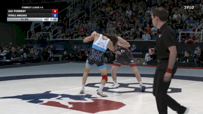 Jax Forrest vs Vito Arujau | 2025 61 kg Final X Wrestle-Off - Match 2