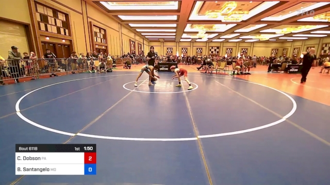 67 lbs 3rd Place - Connor Dobson, Pa vs Bradley Santangelo, Md