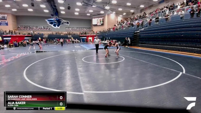 126 lbs Quarterfinal - Sarah Conner, Richardson Lake Highlands vs Alia ...