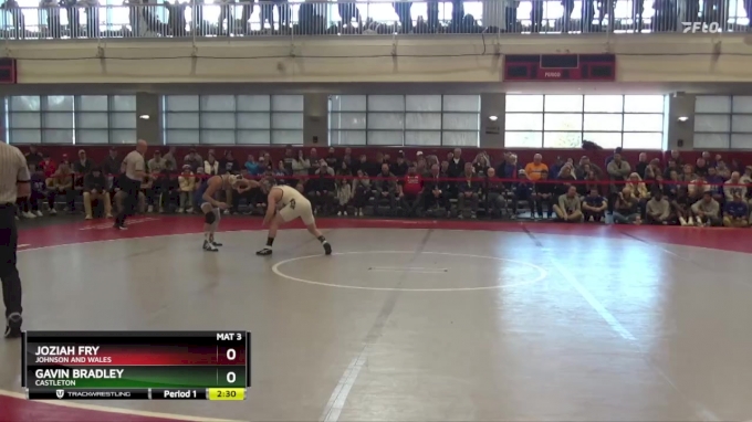 125 lbs 1st Place Match - Joziah Fry, Johnson And Wales vs Gavin ...