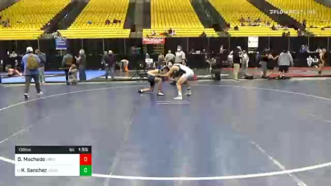 138 lbs Prelims - Diego Machado, Unattached 82 vs Kaleb Sanchez ...