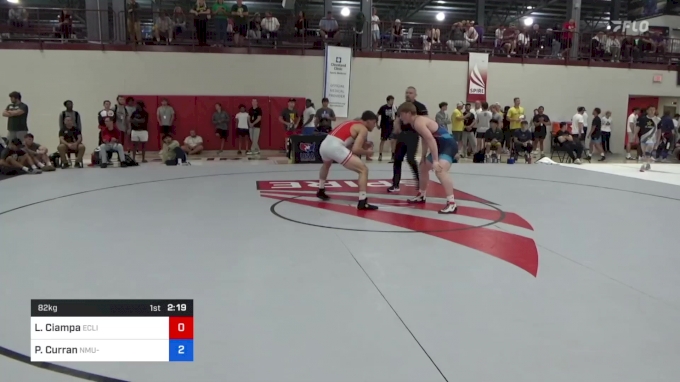 82 kg Consolation - Luke Ciampa, Eclipse Wrestling Club vs Patrick ...