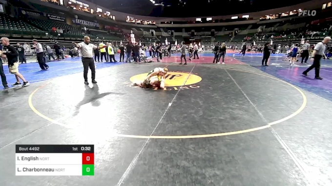 132 lbs Consolation - Ian English, North Hunterdon vs Luke Charbonneau ...