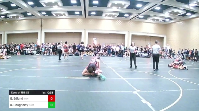 132 lbs Consi Of 128 #2 - Grady Edlund, Bishop Gorman WC vs Kamrin ...