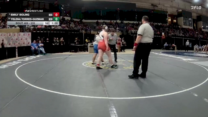 235 lbs Quarterfinal - Yelena Torres-Guzman, North Caroline vs Emily ...