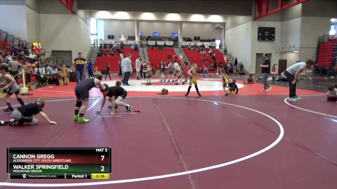 12U - 76 lbs Round 3 (4 Team) - Jaxon Lewis, Stronghold - 12U vs Kaleb ...