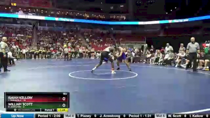 182 lbs 5th & 7th Place - William Scott, 8-Johnston vs Isaiah Kellow, 7 ...