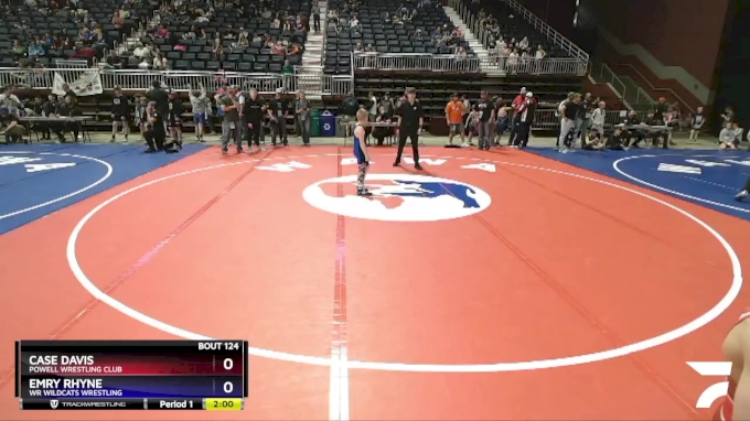 78 lbs Champ. Round 2 - Case Davis, Powell Wrestling Club vs Emry Rhyne ...