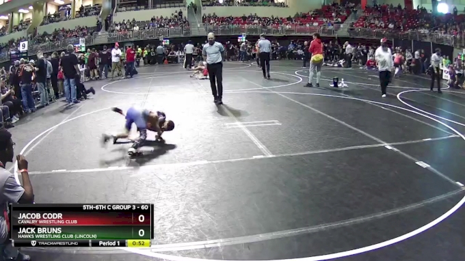 60 lbs Champ. Round 1 - Jack Bruns, Hawks Wrestling Club (Lincoln) vs ...