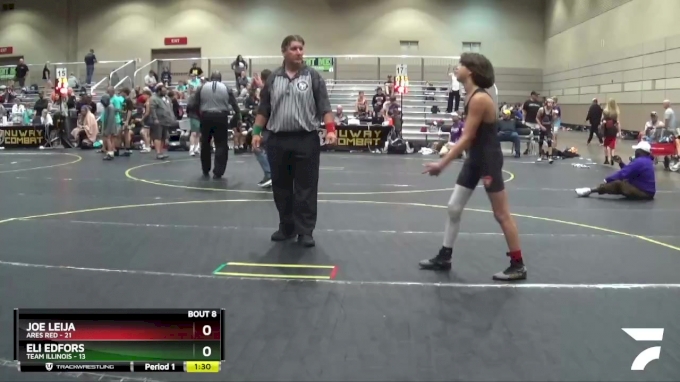 107 lbs Semis & 1st Wrestleback (8 Team) - Eli Edfors, Team Illinois vs ...