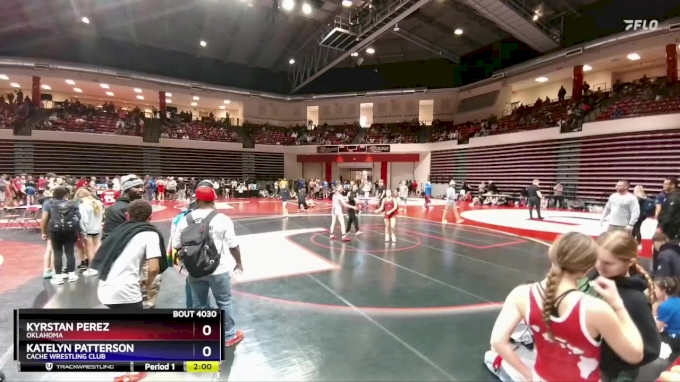 106 lbs Semifinal - Kyrstan Perez, Oklahoma vs Katelyn Patterson, Cache ...