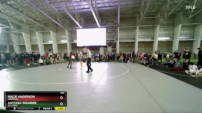100 lbs 3rd Place Match - Macie Anderson, Herriman vs Antonia Ingabire ...