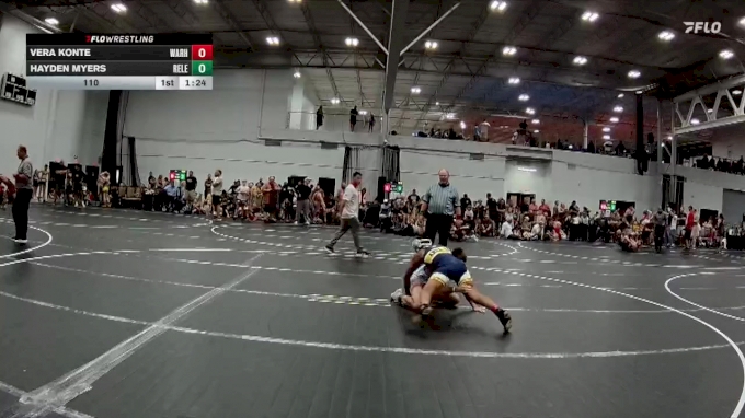 110 lbs Finals (2 Team) - Vera Konte, Warhawks vs Hayden Myers, Revival ...