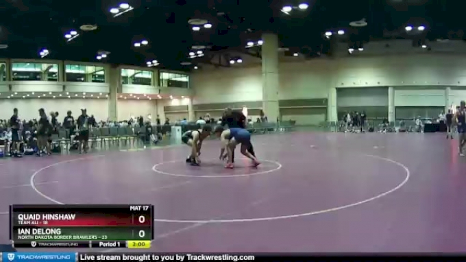 152 lbs Semis & Wb (16 Team) - Ian Delong, North Dakota Border Brawlers ...