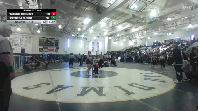 115 lbs 1st Place Match - Epenesa Elison, Los Altos vs Maggie Cornish ...
