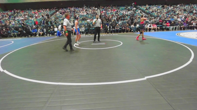 132 lbs Consi Of 32 #1 - Cruz Anderson, Grantsville vs Sebastian Kauh ...