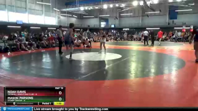 113 lbs Round 1 (6 Team) - Noah Davis, Techfall Wrestling Club vs Mason ...