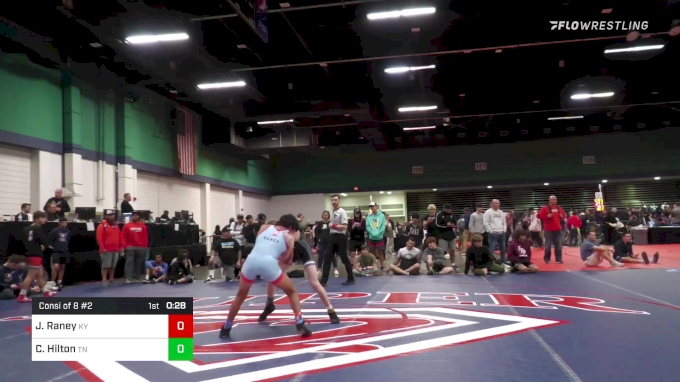 113 lbs Consi Of 8 #2 - Jayden Raney, KY vs Cooper Hilton, TN
